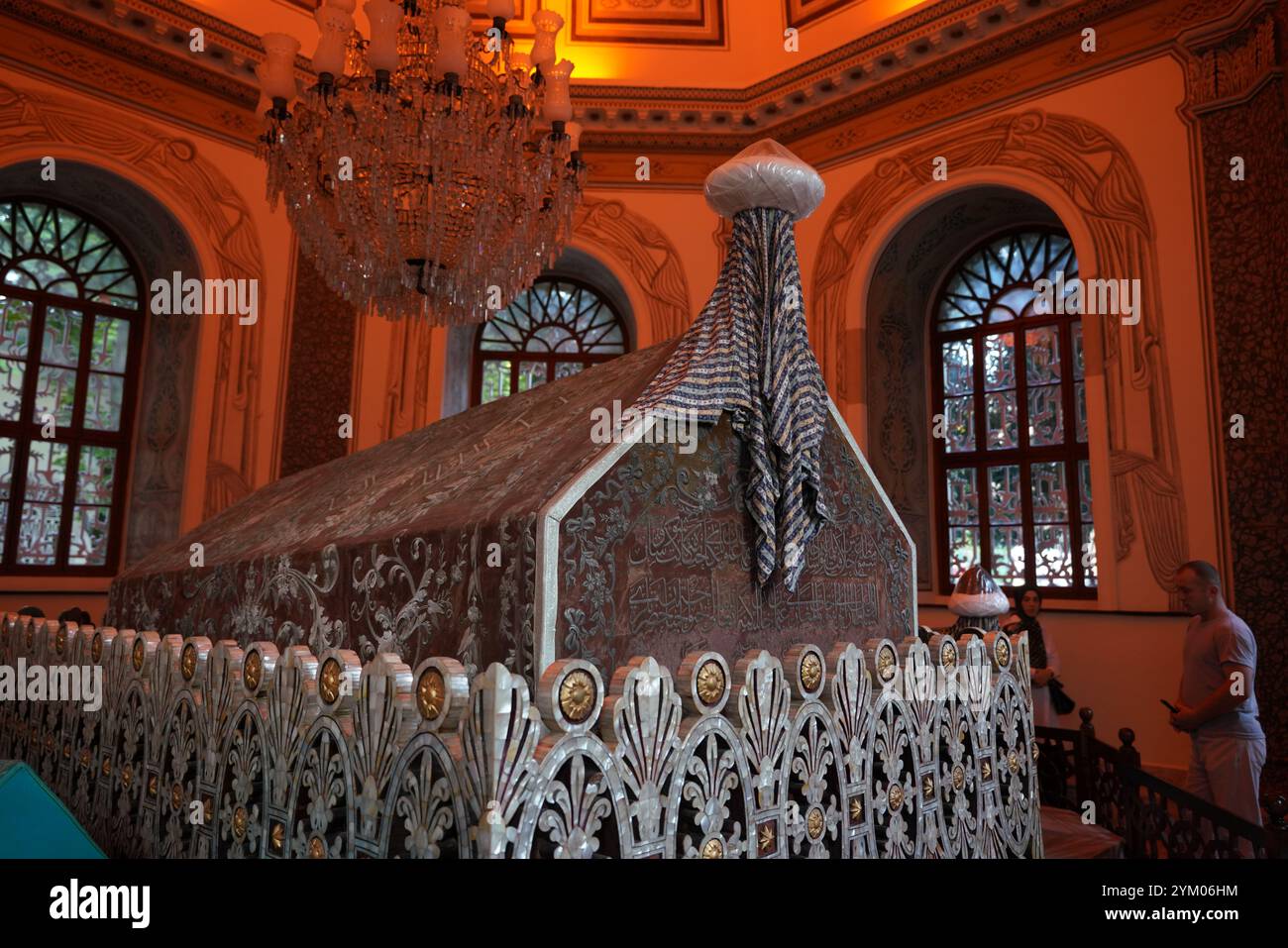 BURSA, TURKIYE - JUNE 30, 2023: Osman Gazi Tomb in Bursa City, Turkiye ...