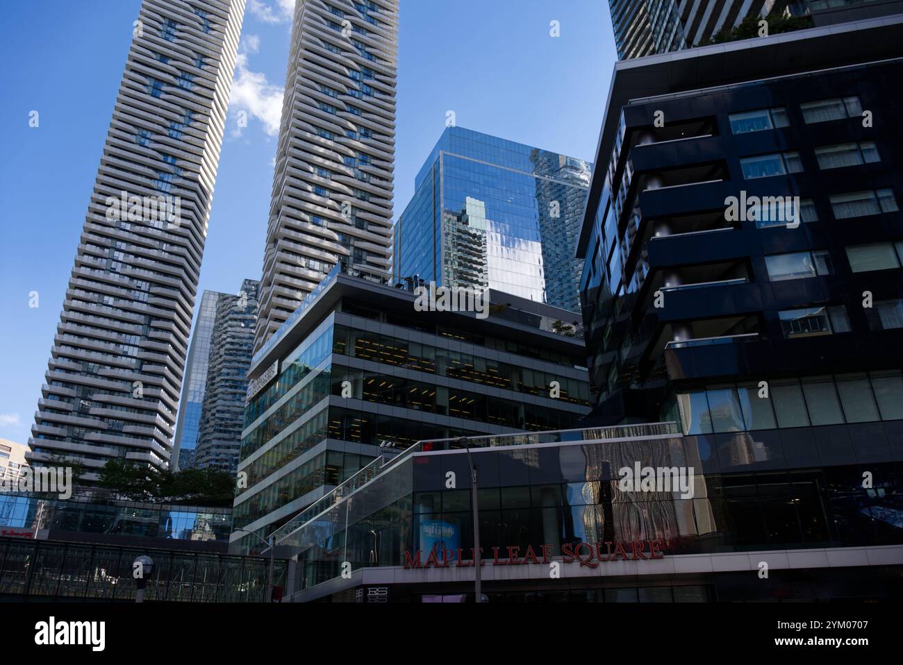 Toronto - Maple Leaf Square Stock Photo - Alamy