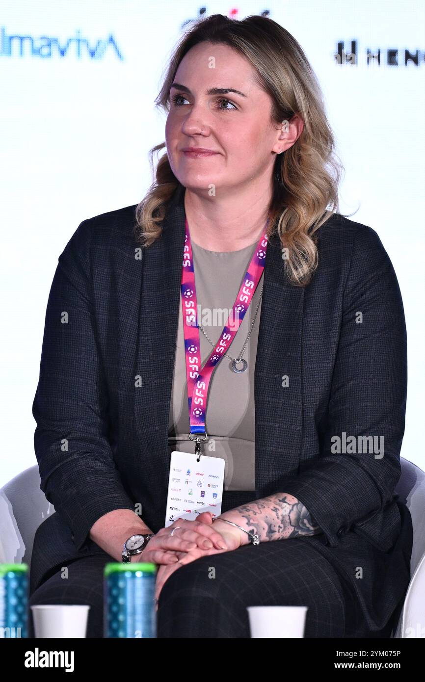 Jenny Morris CITY FOOTBALL LEADERSHIP INSTITUTE during the Social ...