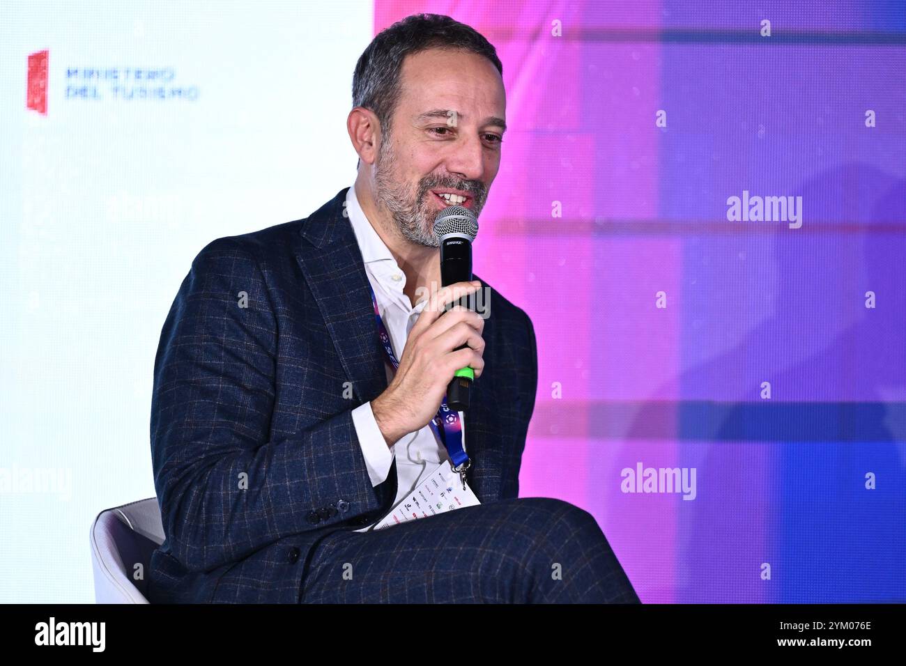 Luca Marchetti SKY during the Social Football Summit 2024 at the Olympic Stadium on November 19 ...