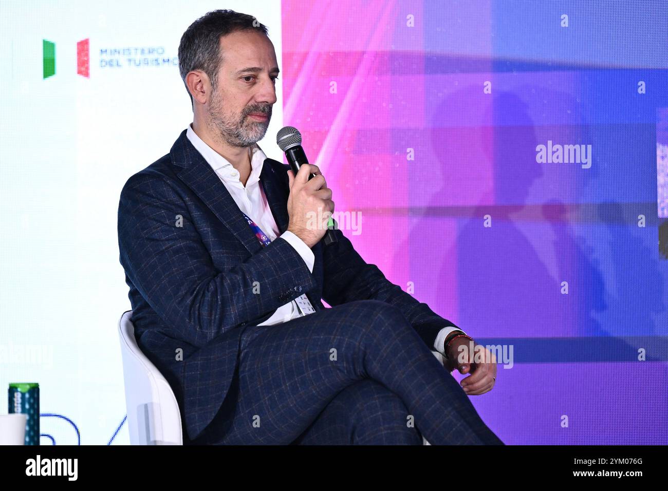 Luca Marchetti SKY during the Social Football Summit 2024 at the Olympic Stadium on November 19 ...