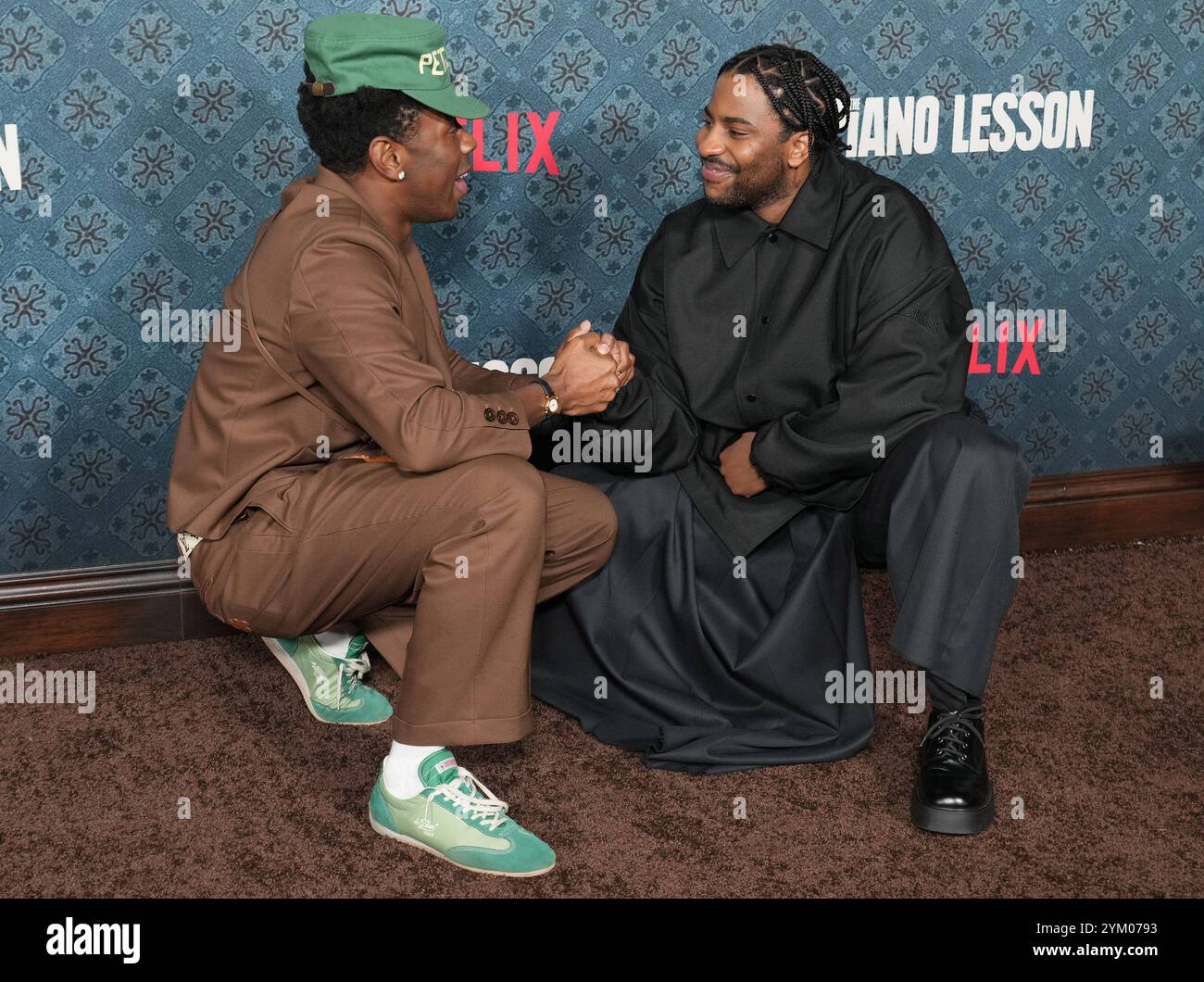 Los Angeles, USA. 19th Nov, 2024. (L-R) Tyler the Creator and Malcolm ...