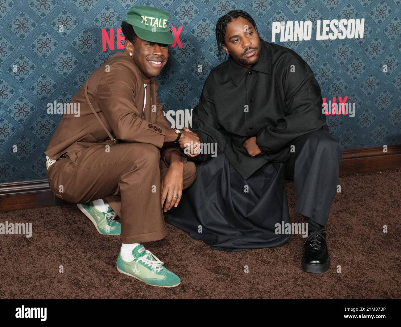 Los Angeles, USA. 19th Nov, 2024. (L-R) Tyler the Creator and Malcolm ...