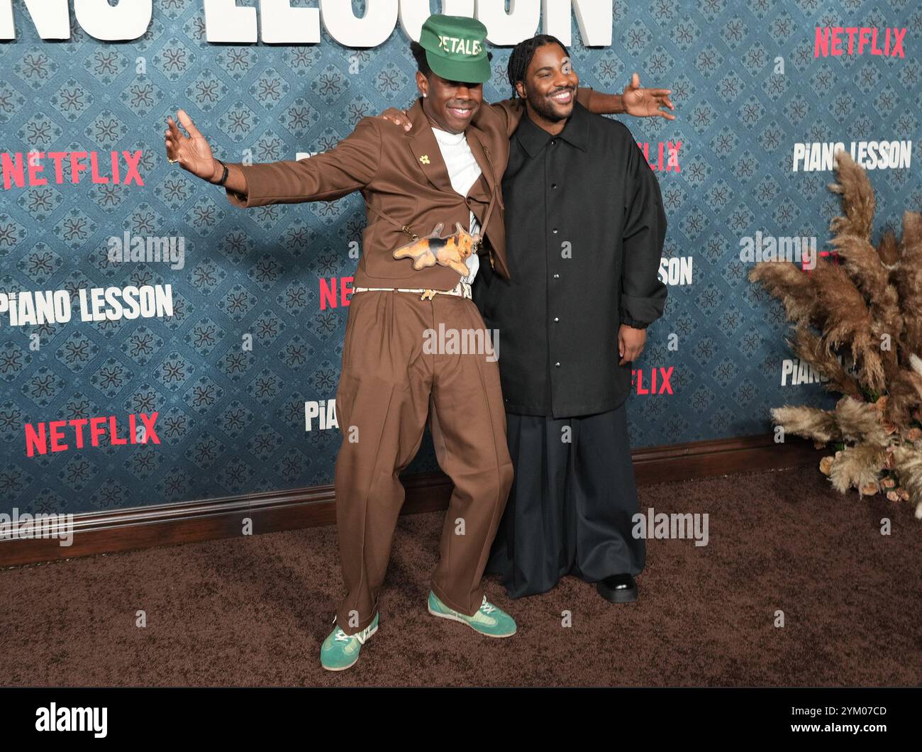 Los Angeles, USA. 19th Nov, 2024. (L-R) Tyler the Creator and Malcolm ...