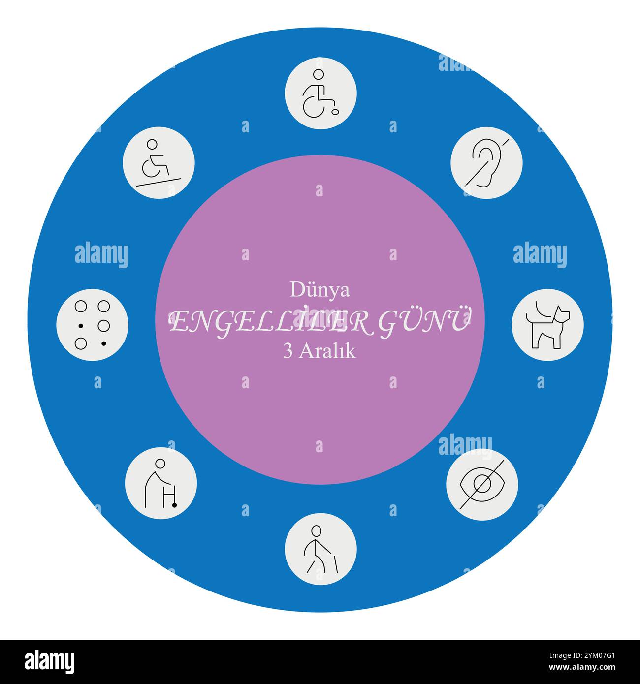 December 3 World Disabled Day. International day of people with ...