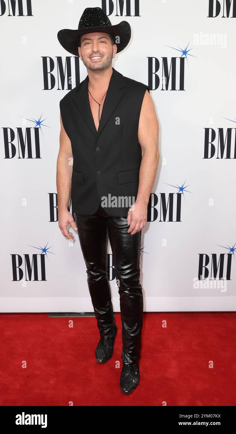 Nashville, USA. 19th Nov, 2024. Daniel Diamond arriving at the 72nd Annual BMI Country Awards ...