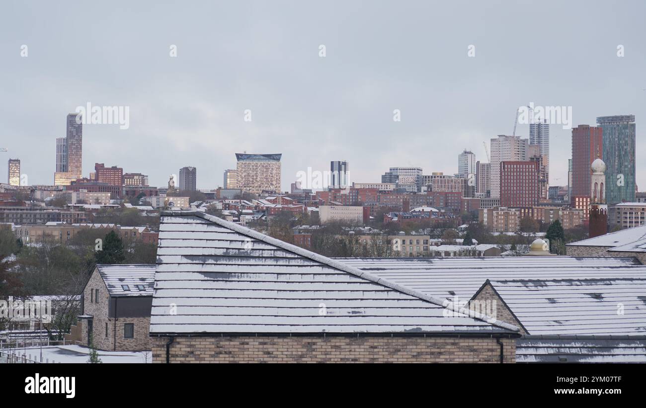 Snow in Birmingham, England, UK Stock Photo - Alamy