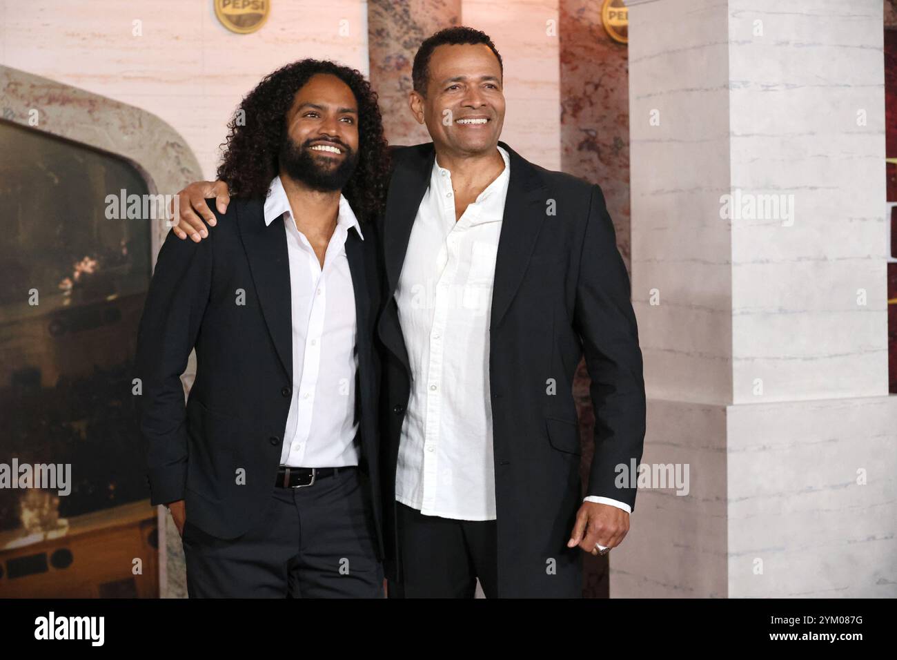 LOS ANGELES - NOV 18: Makaylo Van Peebles, Mario Van Peebles at the ...