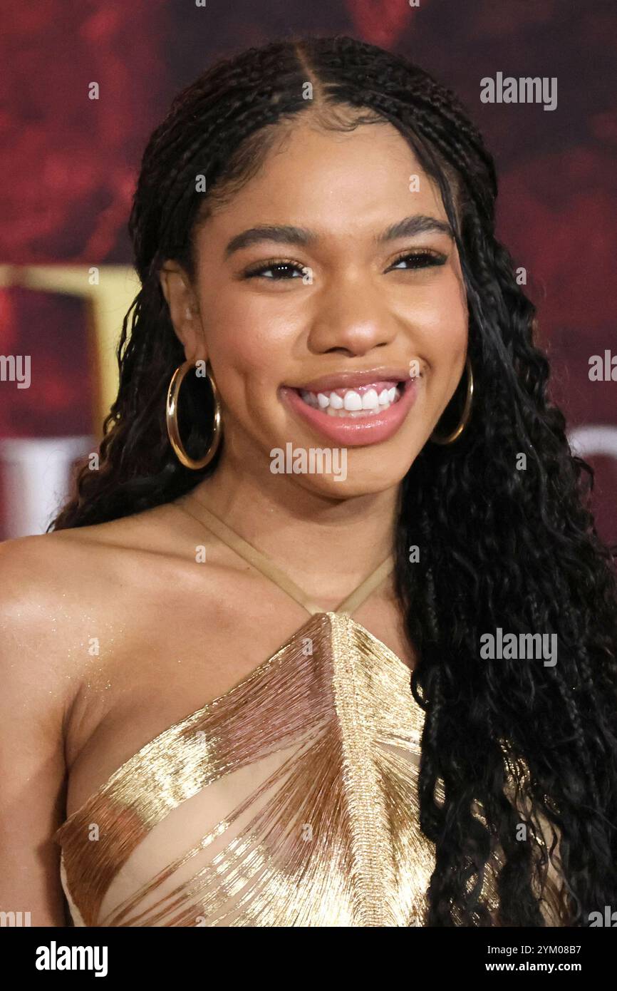 LOS ANGELES - NOV 18: Teala Dunn at the Gladiator II Los Angeles ...