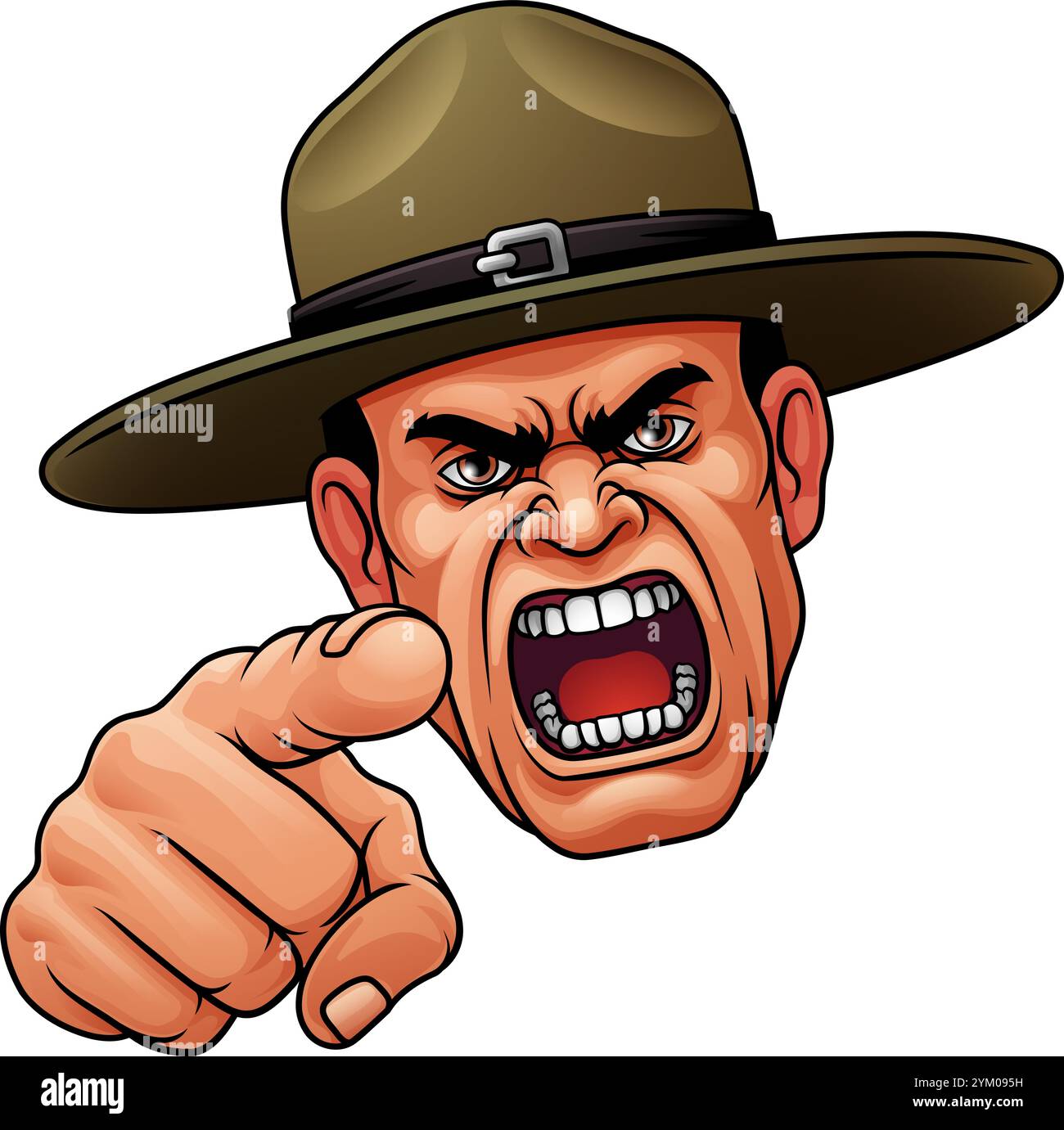American army instructor hi-res stock photography and images - Alamy