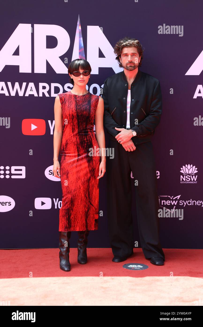 Sydney, Australia. 20th November 2024. Neighbours star Sarah Ellen and ...