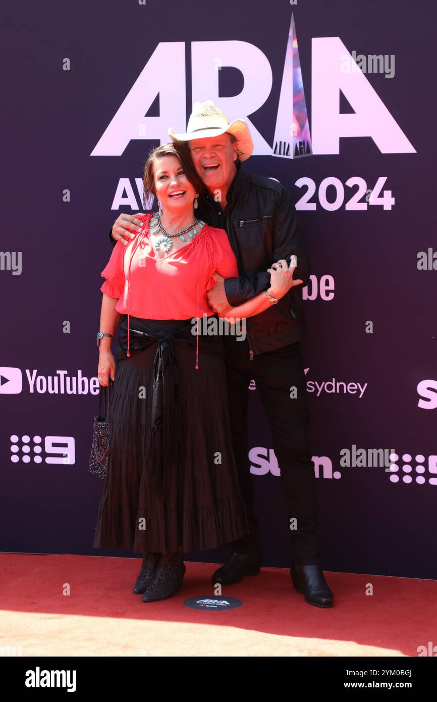Sydney, Australia. 20th November 2024. Laurel Edwards and Troy-Cassar ...