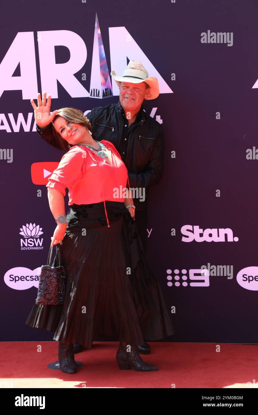 Sydney, Australia. 20th November 2024. Laurel Edwards and Troy-Cassar ...
