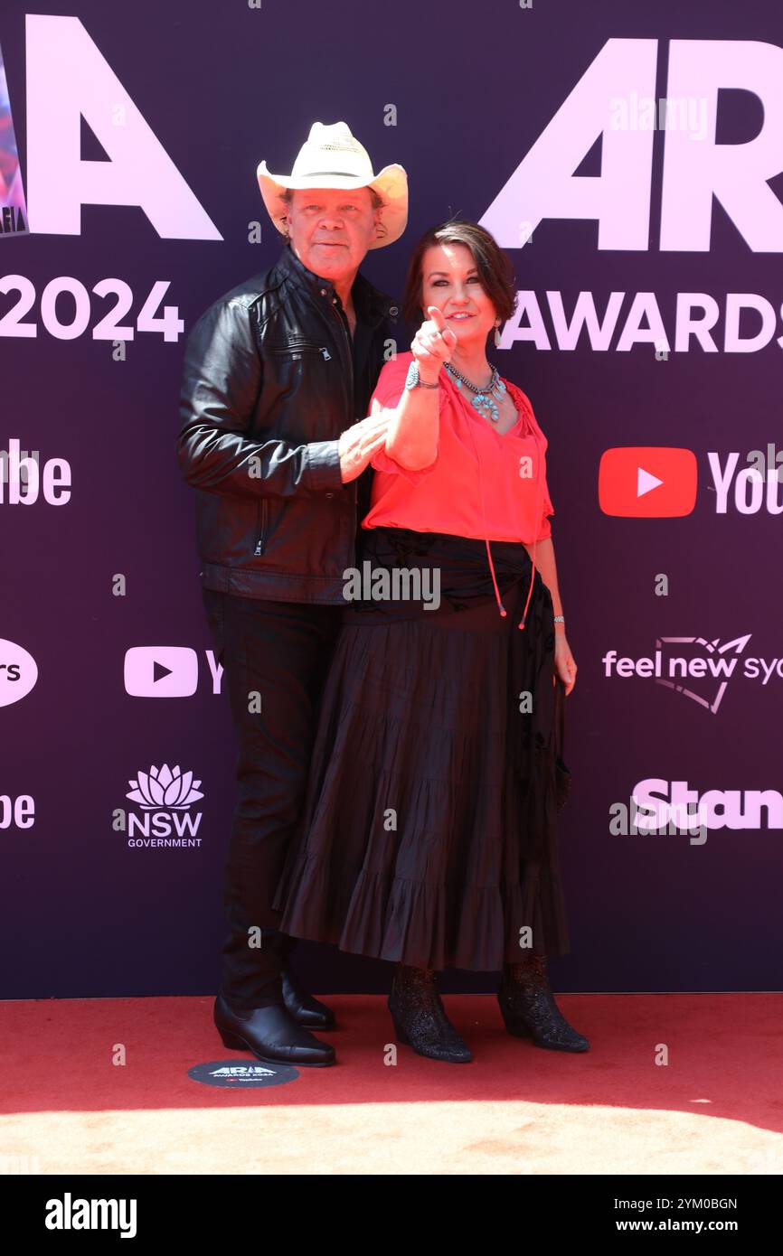 Sydney, Australia. 20th November 2024. Laurel Edwards and Troy-Cassar ...