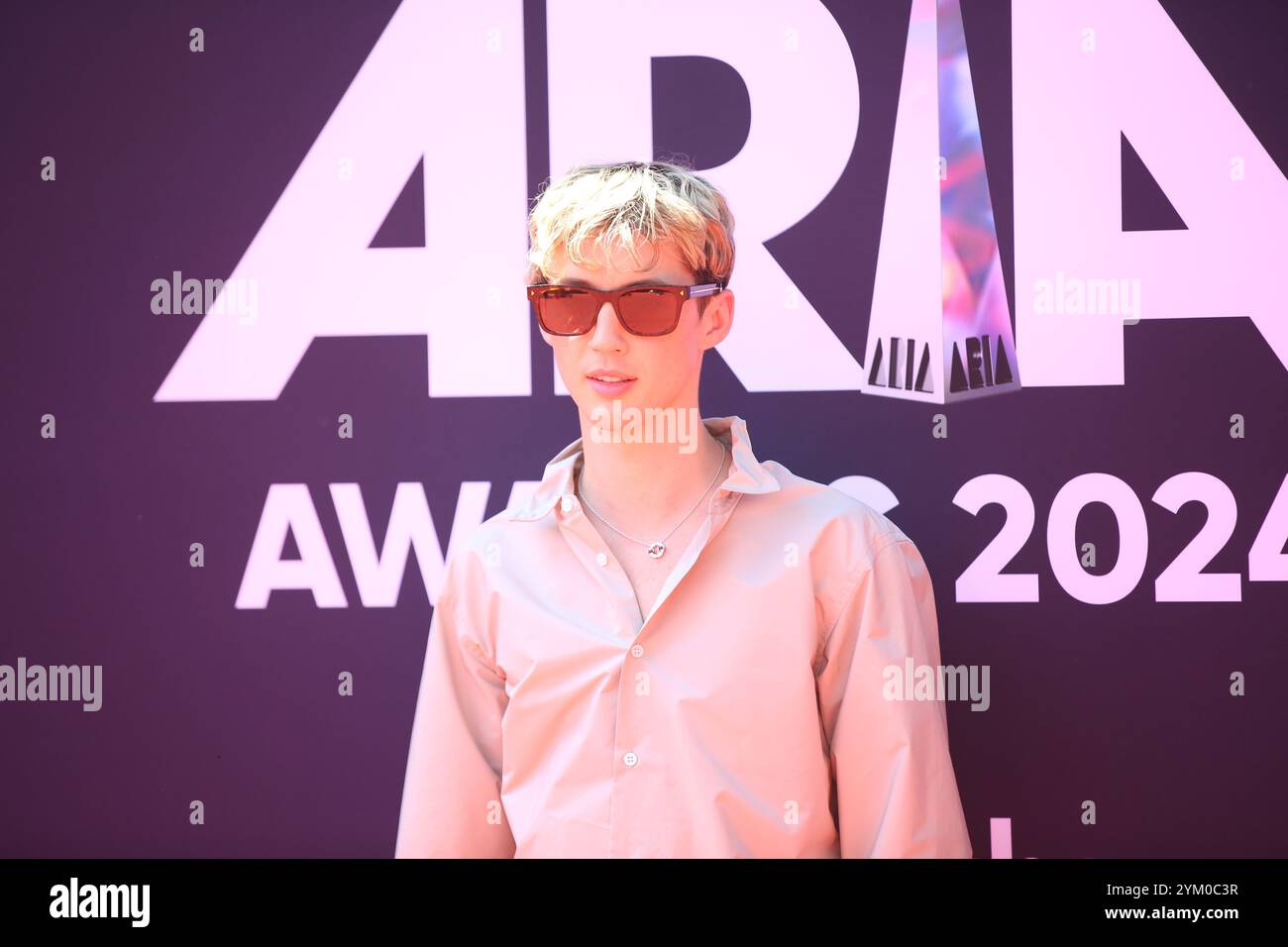 Sydney, Australia. 20th November 2024. Troye Sivan arrives on the red ...
