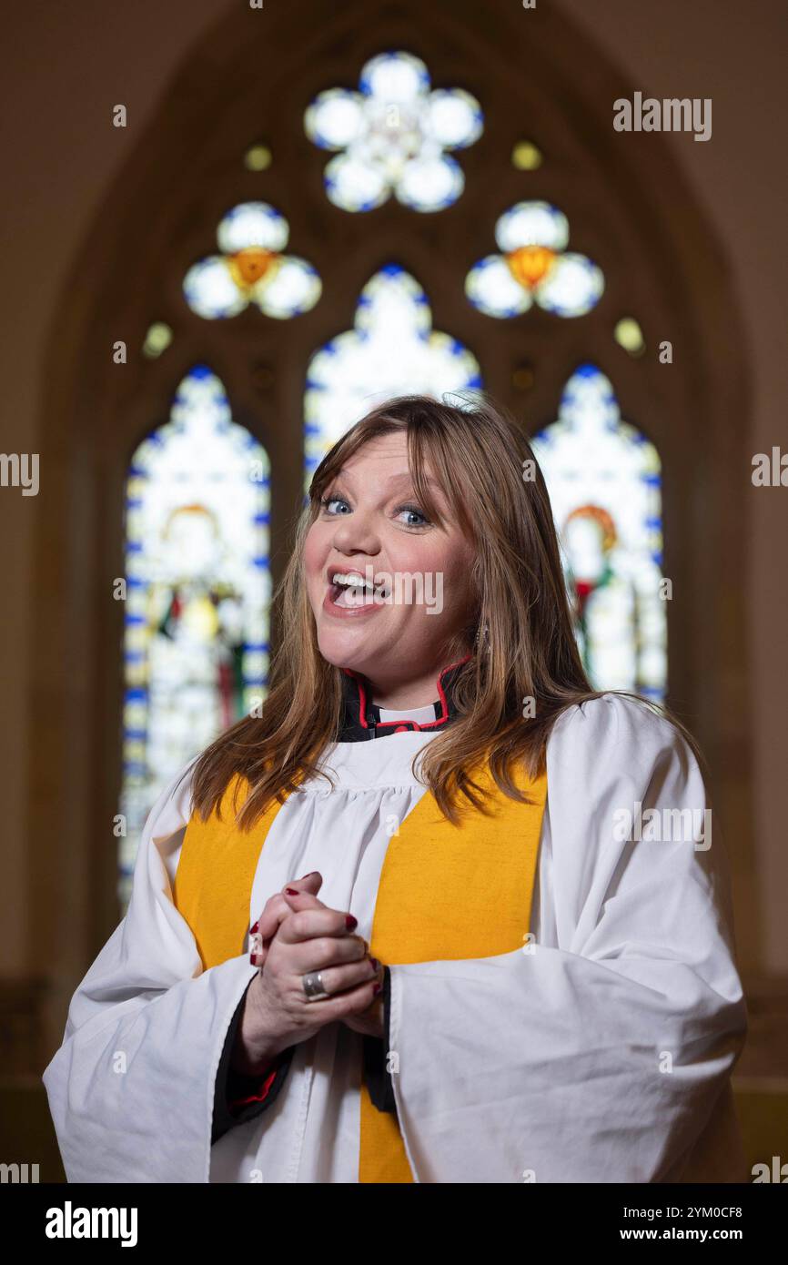 EDITORIAL USE ONLY The Reverend Kate Bottley, who was inspired to ...