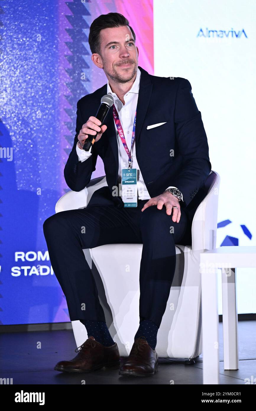 Mike Armstrong JUVENTUS FC during the Social Football Summit 2024 at ...