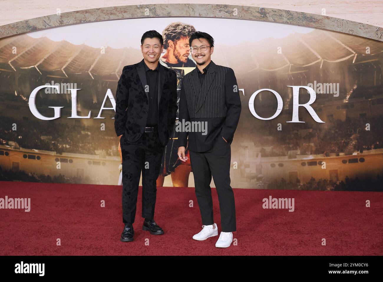 November 18, 2024, Los Angeles, California, USA: Ryan Omoto, Daniel ...