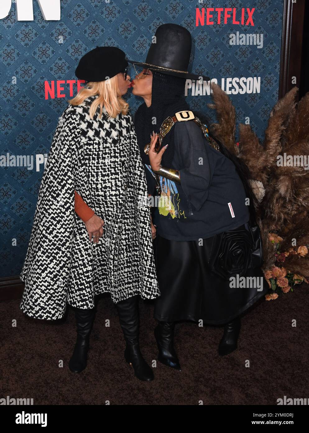 Hollywood, USA. 19th Nov, 2024. Kolleen Gipson Wright and Erykah Badu ...