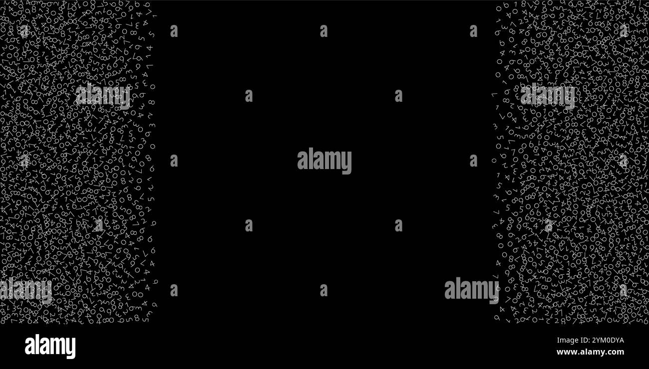 Concept of school background. Colorful childish falling letters of ...