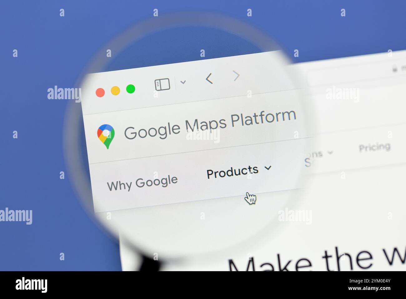 Computer mapping map hi-res stock photography and images - Alamy