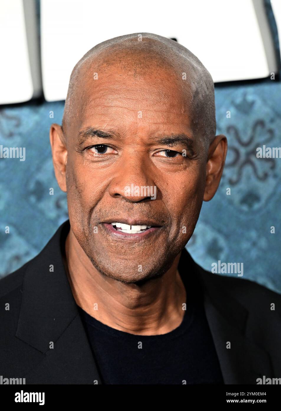 Hollywood, USA. 19th Nov, 2024. Denzel Washington arriving to Netflix's ...