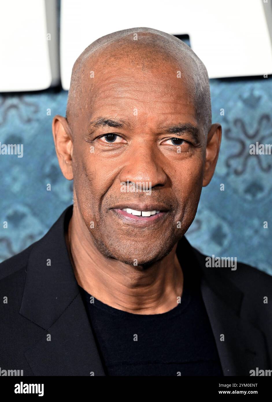 Hollywood, USA. 19th Nov, 2024. Denzel Washington arriving to Netflix's ...