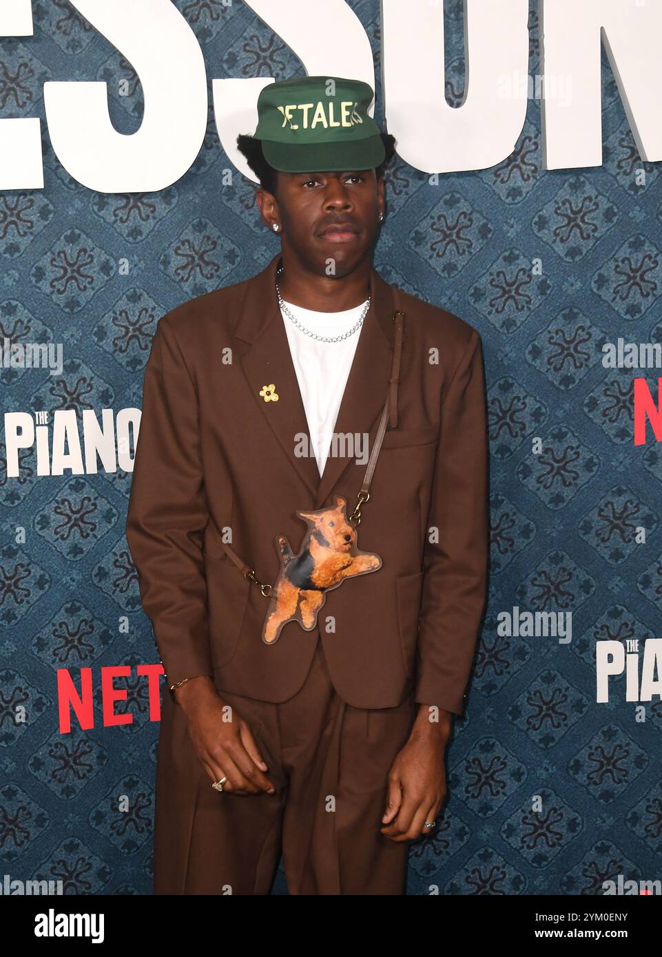 Hollywood, USA. 19th Nov, 2024. Tyler the Creator arriving to Netflix's ...