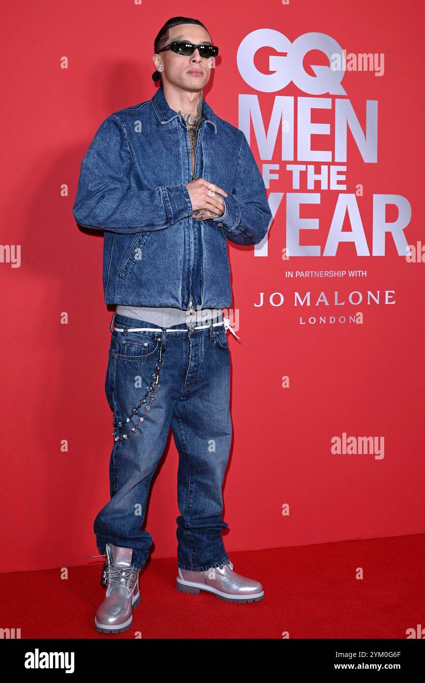 Central Cee bei der Verleihung der GQ Men of the Year Awards 2024 in ...