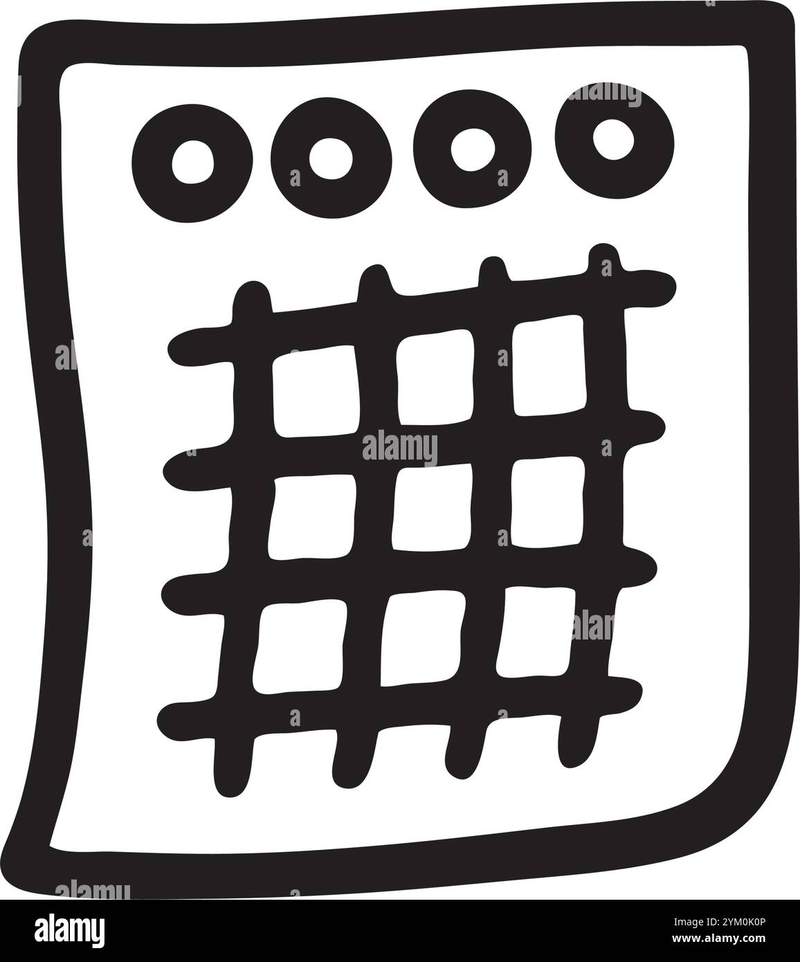 Line piece paper scrapbook Stock Vector Images - Alamy