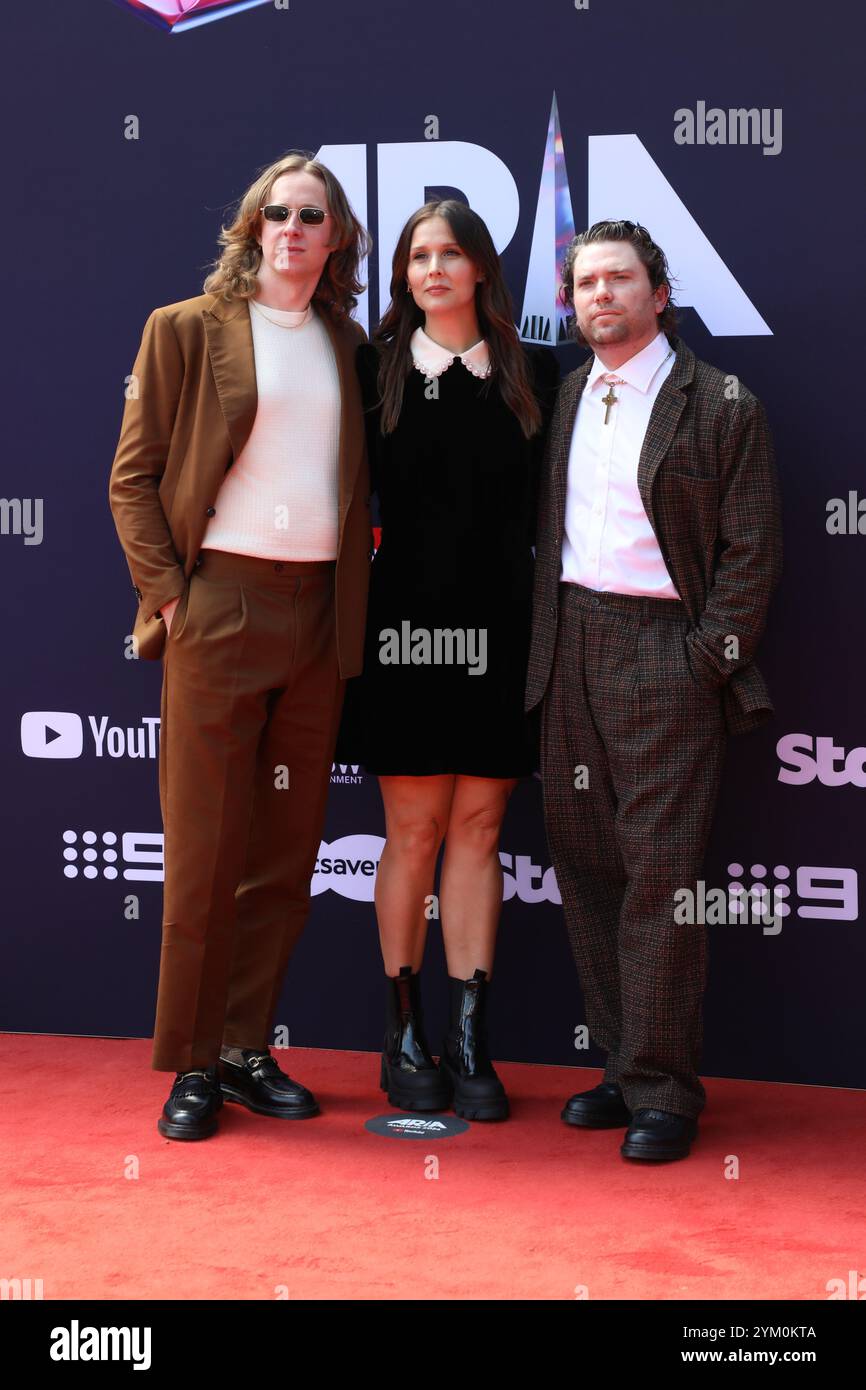 Sydney, Australia. 20th November 2024. Harry Day, Hannah Joy and Tim ...