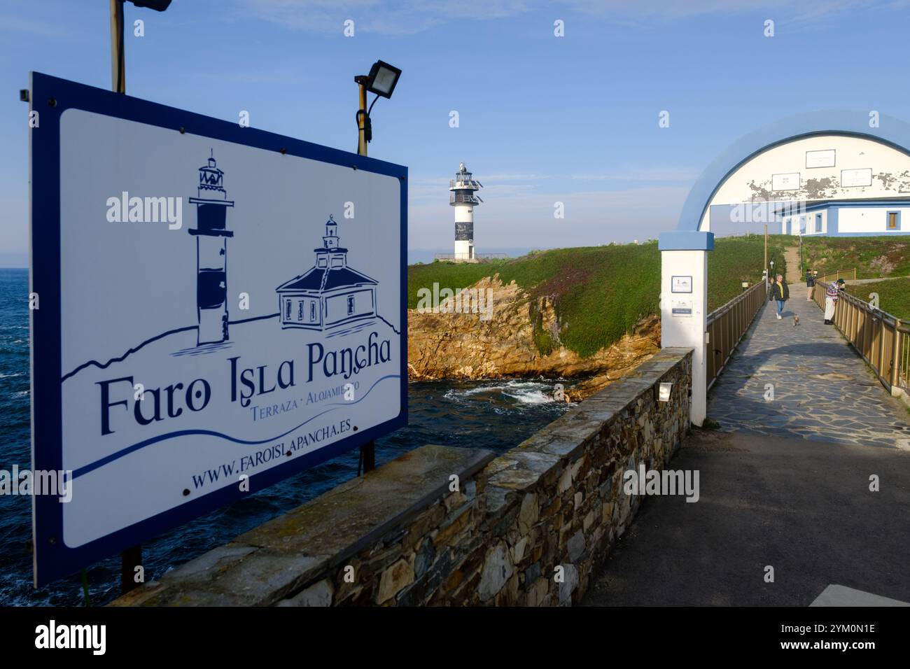 Isla pancha lighthouse hi-res stock photography and images - Alamy