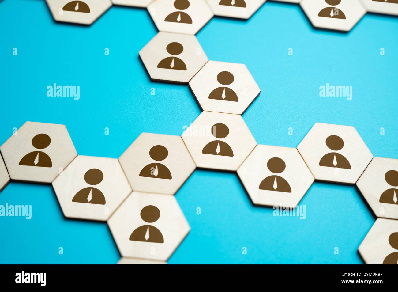 Business networking and cooperation. Working relationships between ...