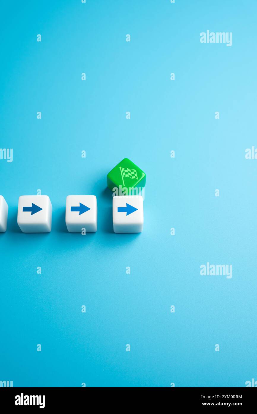 The arrows lead to the finish flag. Reach the finish line. Achieve the ... The arrows lead to the finish flag. Reach the finish line. Achieve the ...