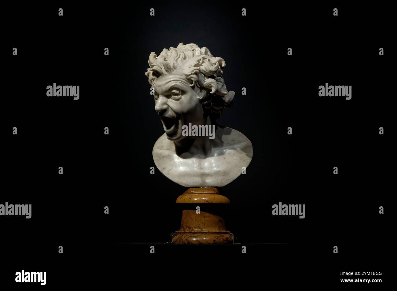 'Damned Soul', by Italian sculptor and architect Gian Lorenzo Bernini ...