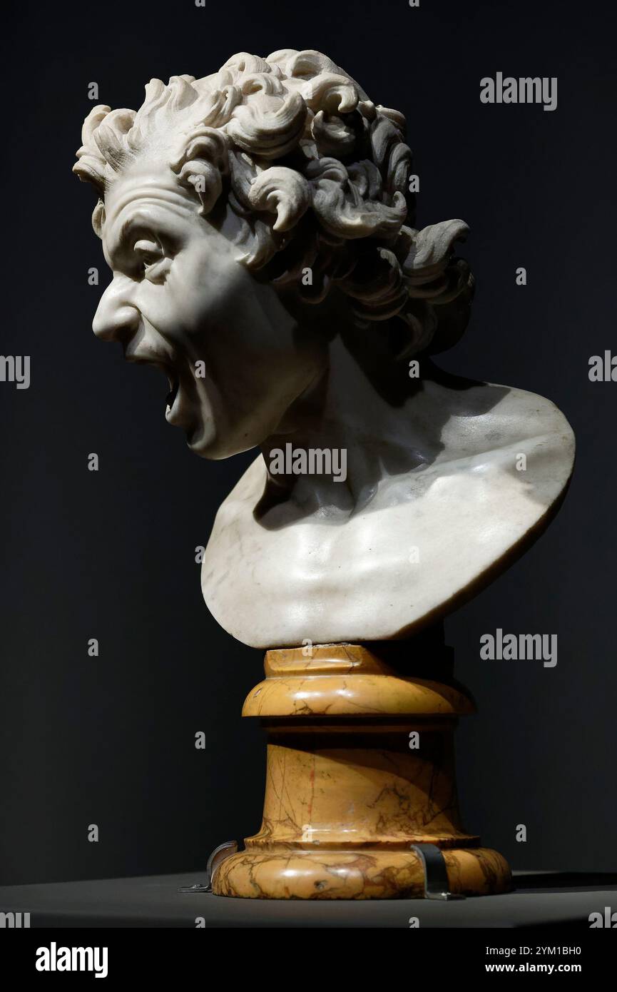 'Damned Soul', by Italian sculptor and architect Gian Lorenzo Bernini ...