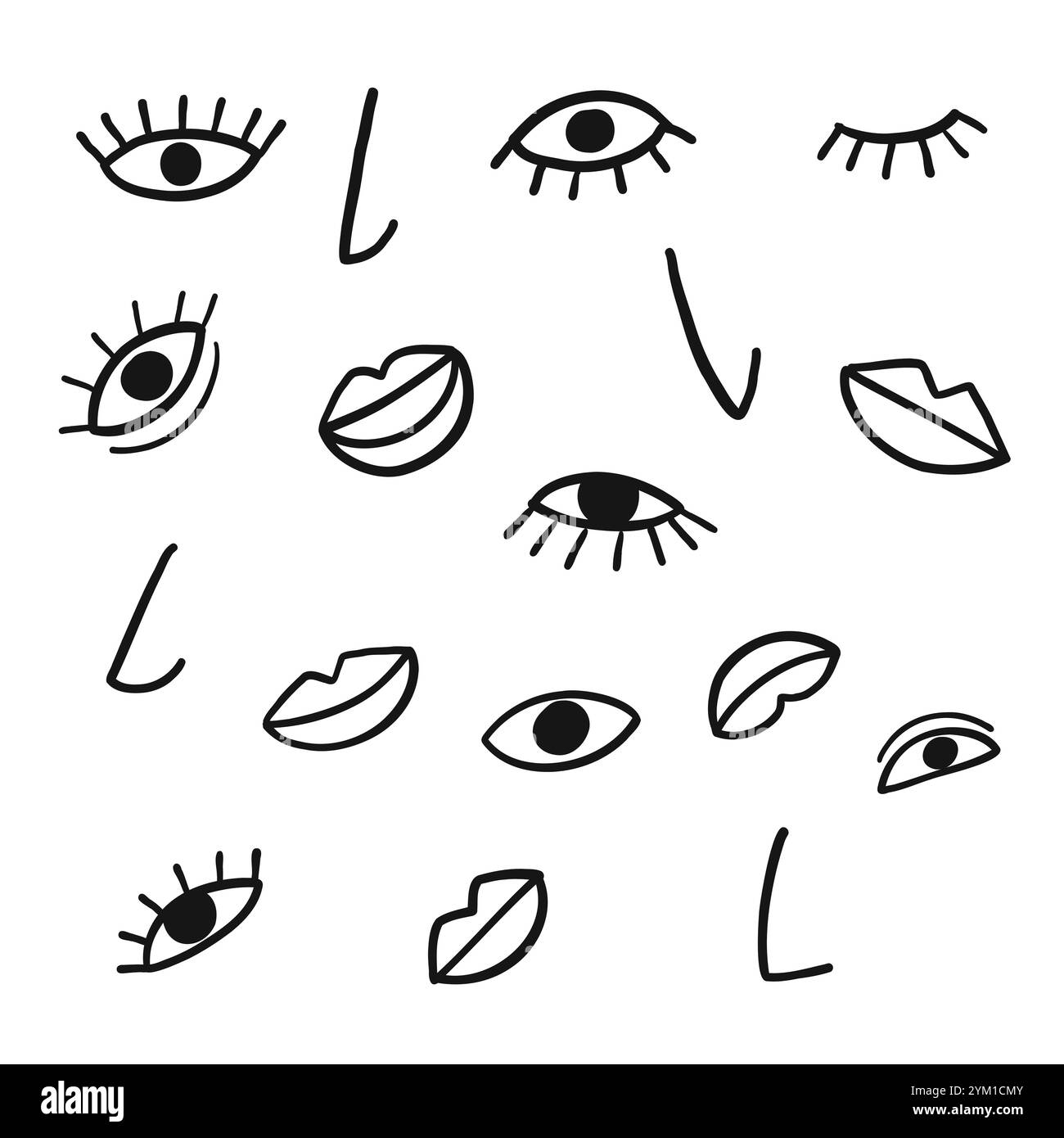 Nose print Black and White Stock Photos & Images - Alamy