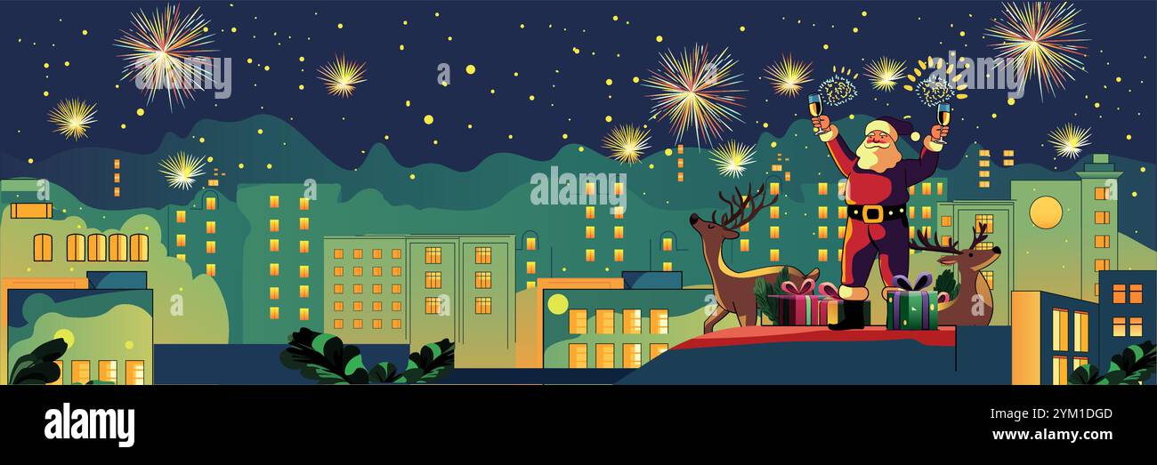 Rooftop buildings Stock Vector Images - Alamy