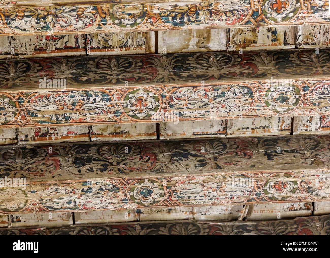 Sacristy of San Nicolas el Real Church, featuring an original wooden ...