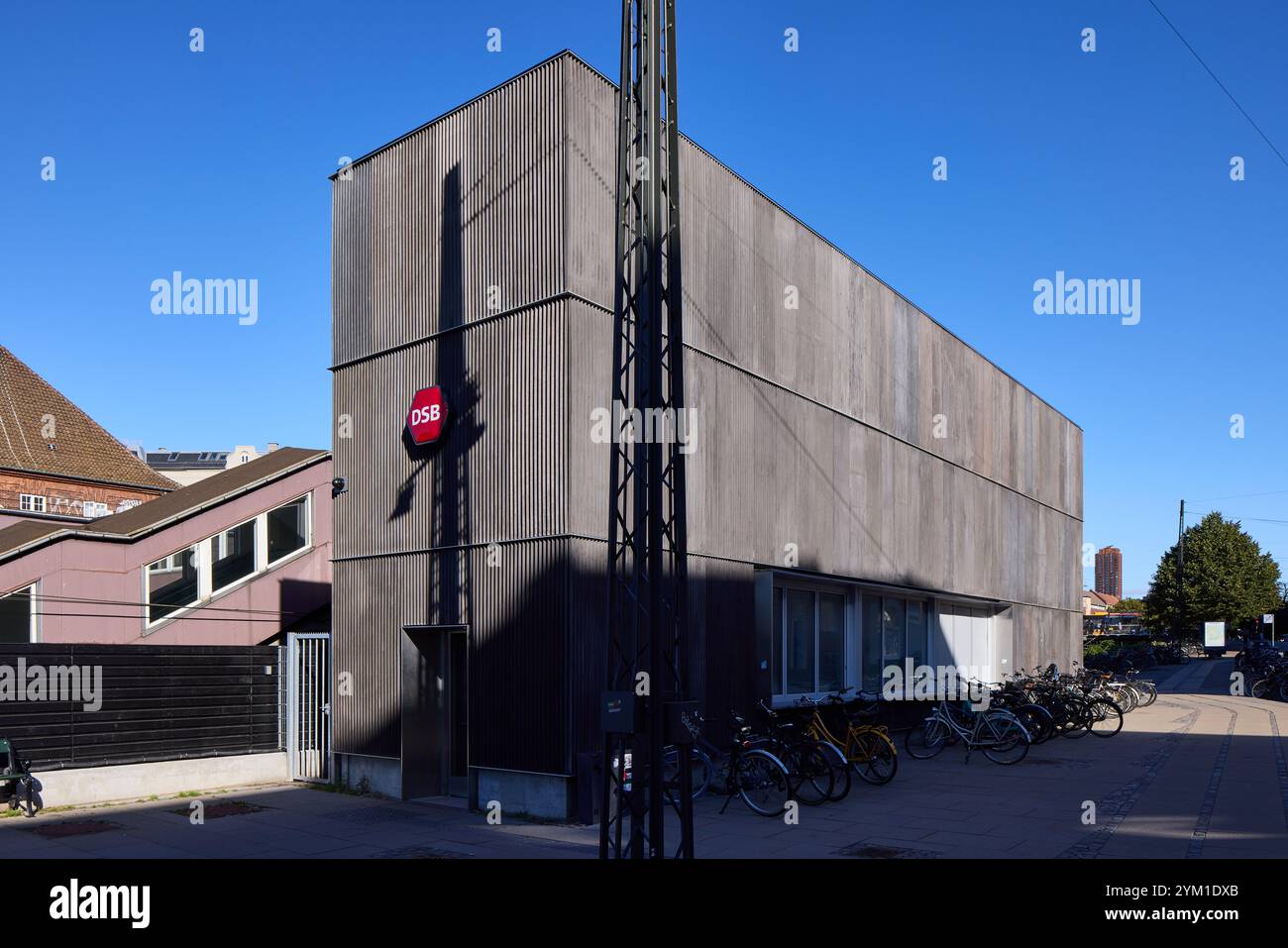 Staircase and elevator tower, designed by Gottlieb Paludan Architects ...