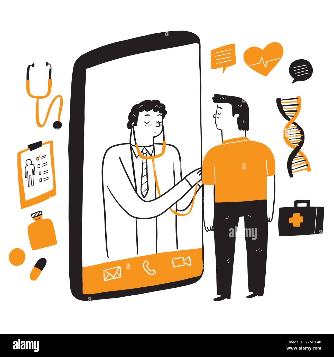 Clinical support services Stock Vector Images - Alamy