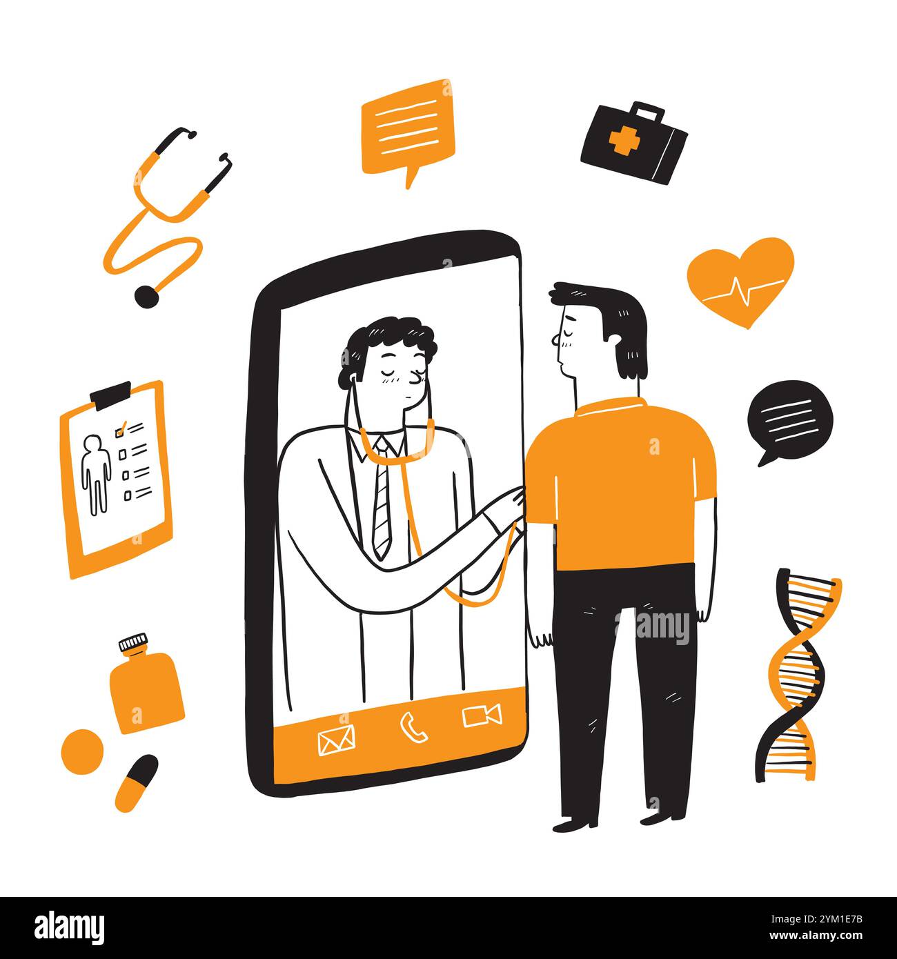 Clinical support services Stock Vector Images - Alamy