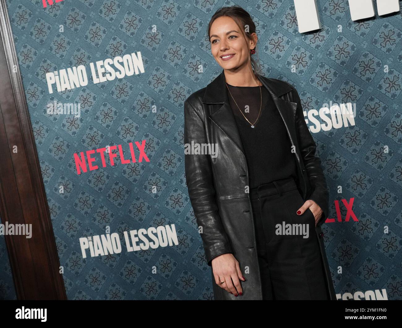 Antonia Desplat arrives at Netflix's THE PIANO LESSON Premiere held at ...