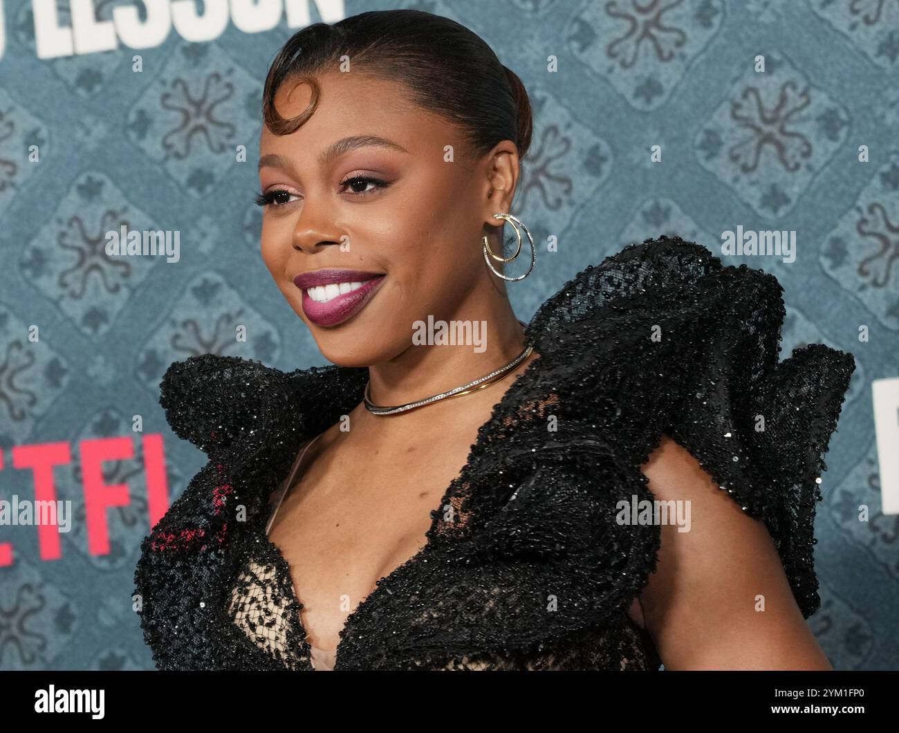 Los Angeles, USA. 19th Nov, 2024. Gail Bean arrives at Netflix's THE ...