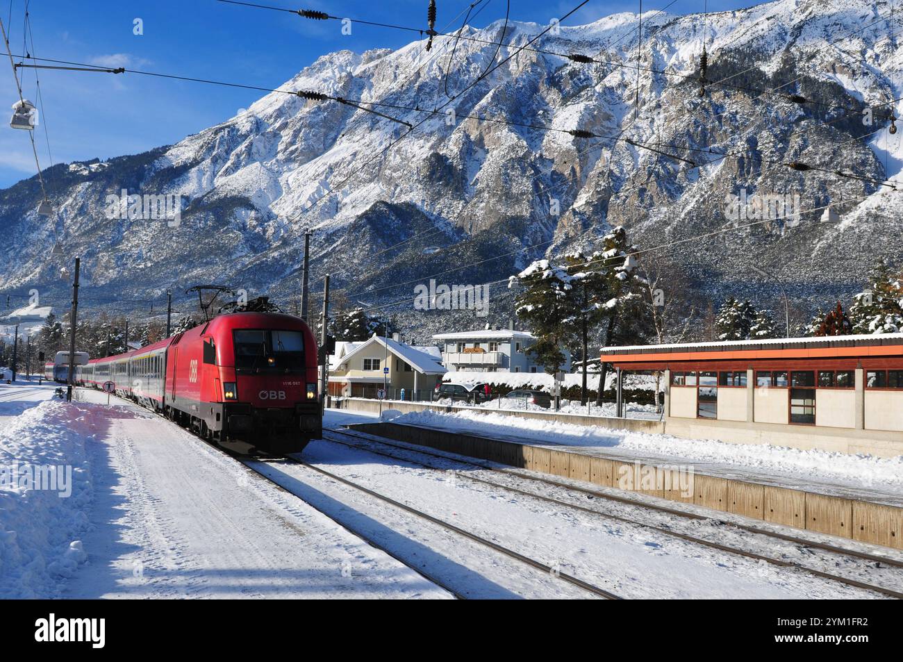 The ÖBB-Railjet is connecting Zürich with Wien and Budapest and is ...