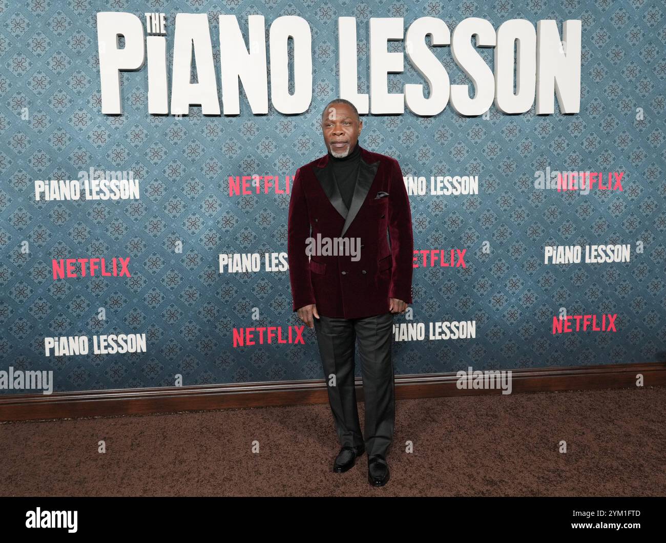 Michael Potts arrives at Netflix's THE PIANO LESSON Premiere held at ...