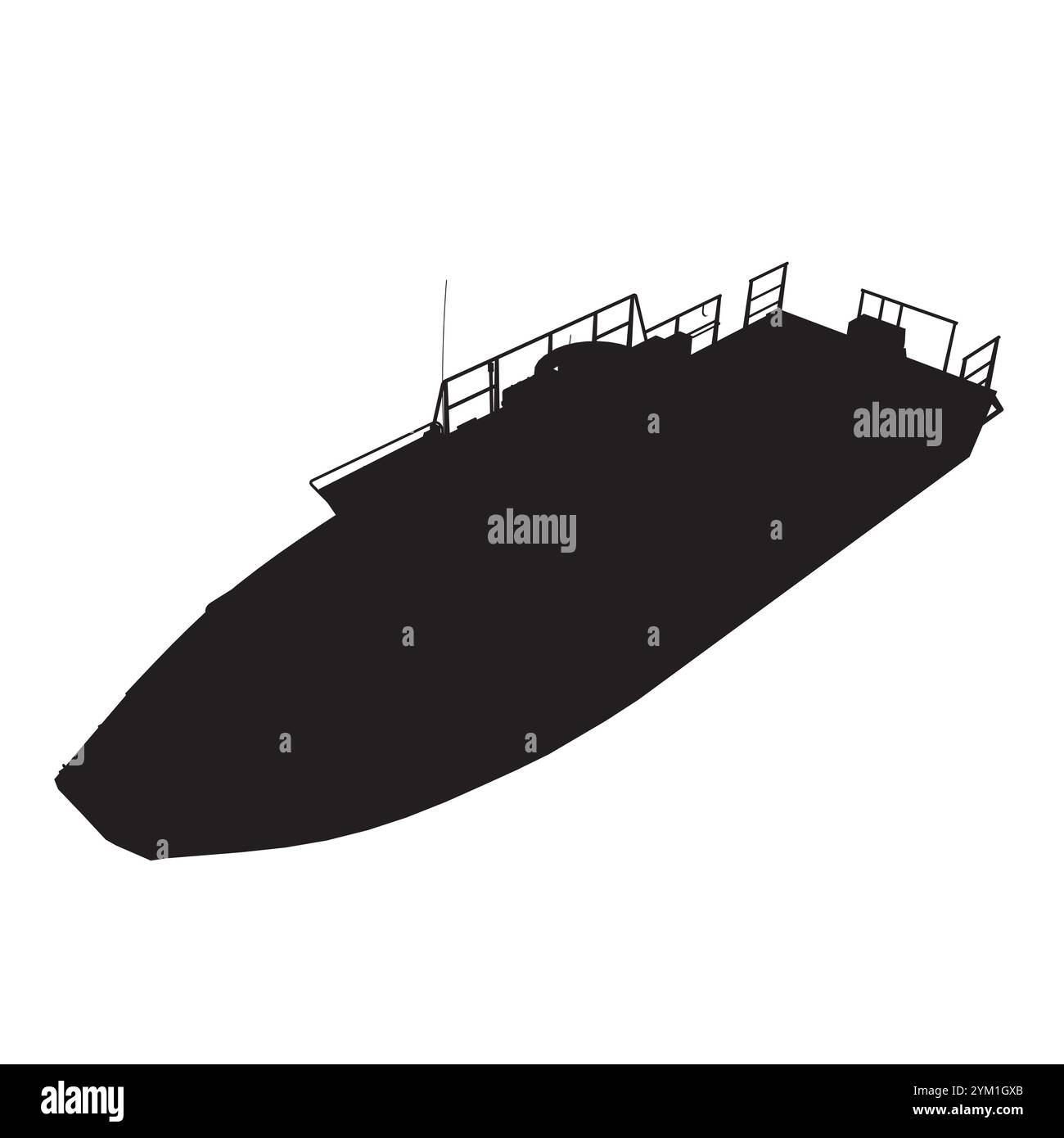 Silhouette warship icon. Military ship and naval vessel. Isolated ...