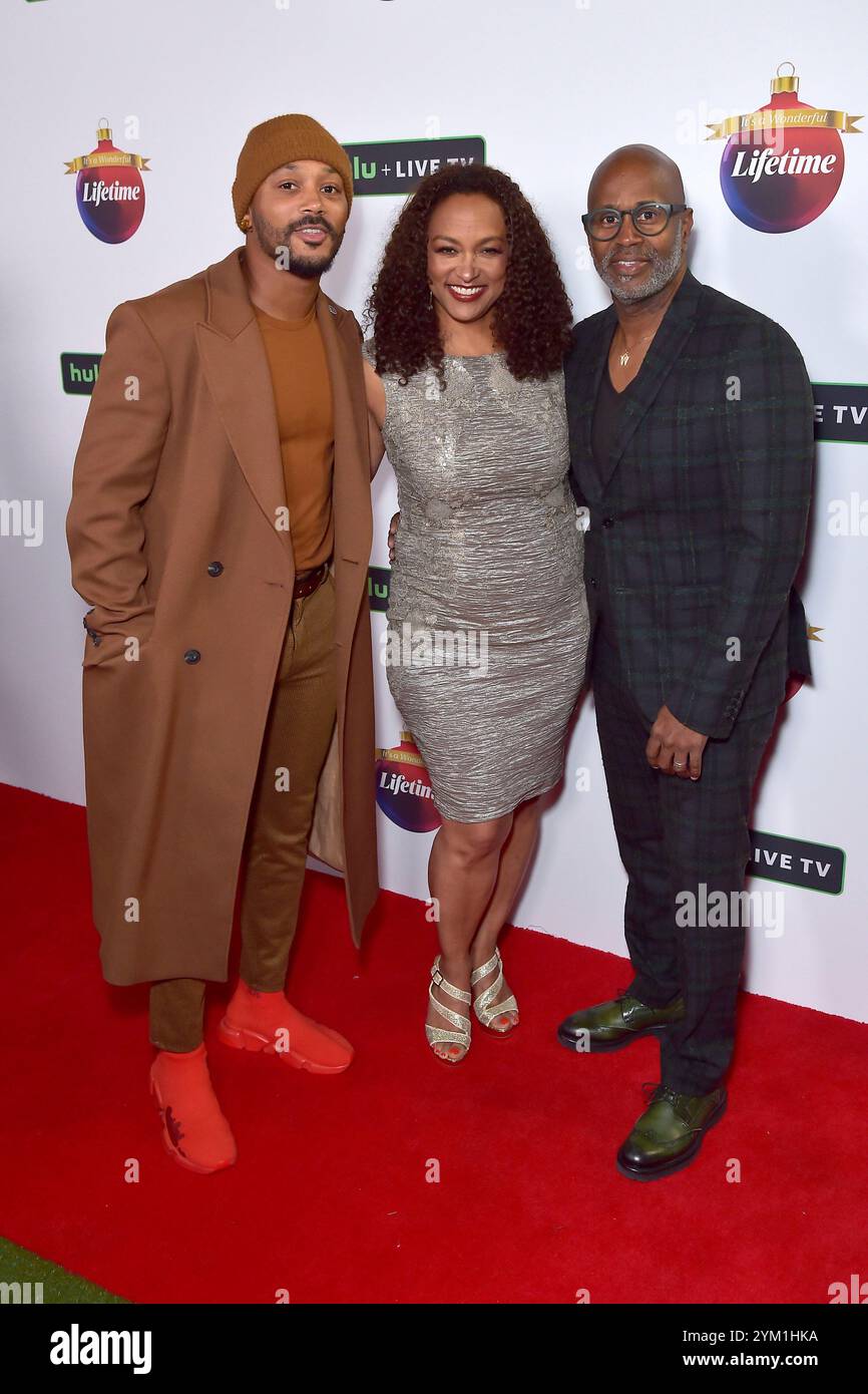 Romeo Miller, Adriane Hopper Williams und Derrick Williams beim 'It's A ...