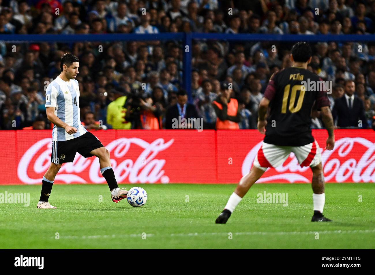 Buenos Aires, Argentina. 19th Nov, 2024. Peru and Argentina during the ...