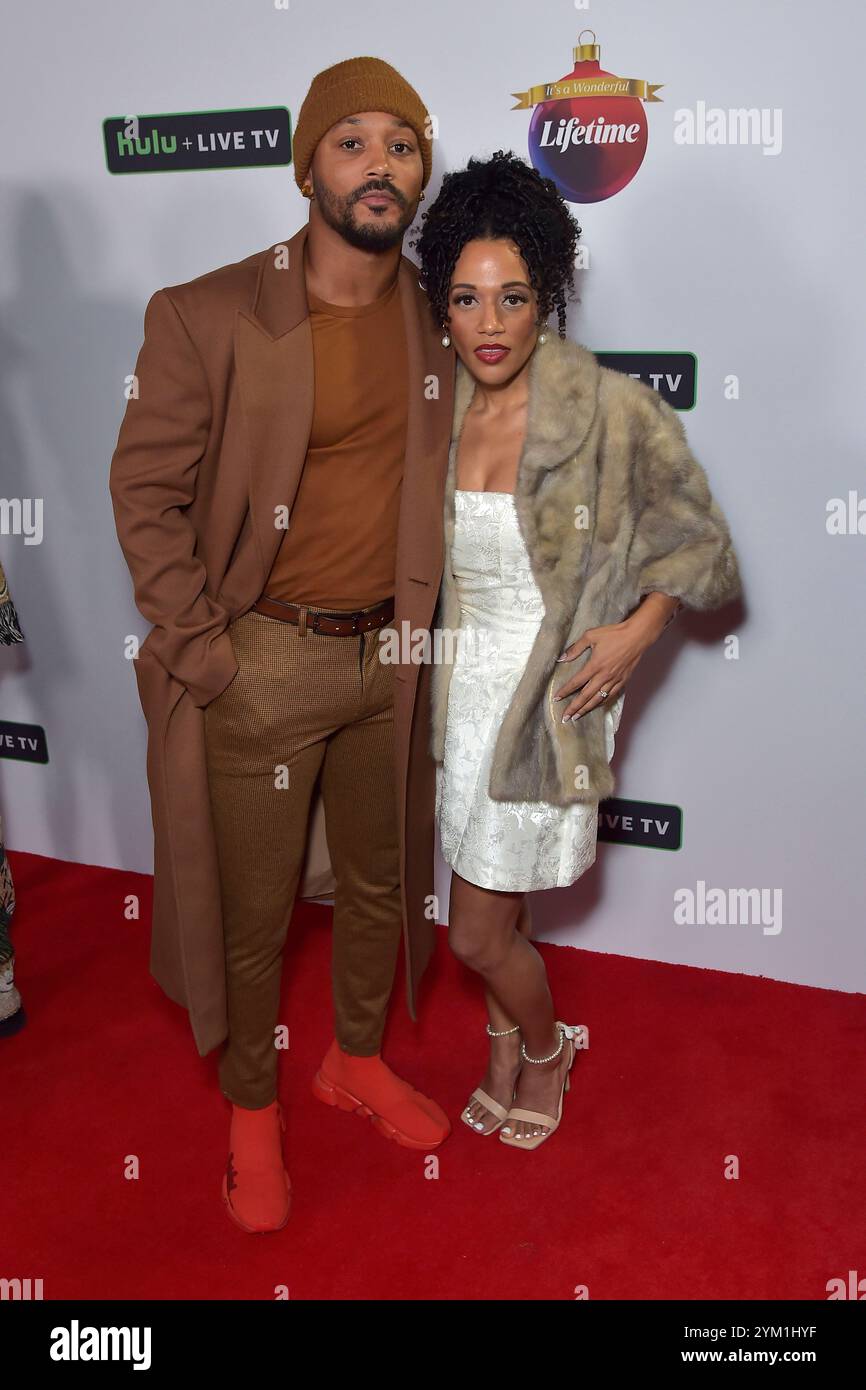 Romeo Miller und Bethany Brown beim 'It's A Wonderful Lifetime 2024 ...